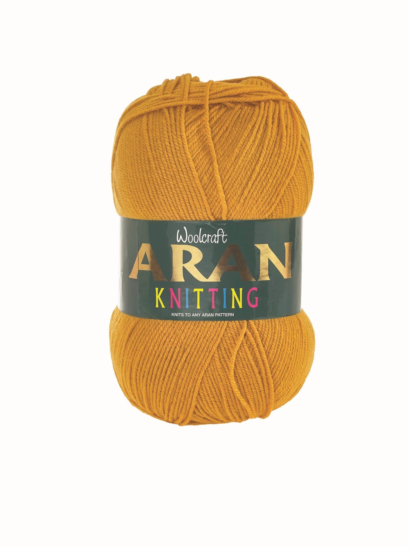Acrylic Aran 140 Mustard